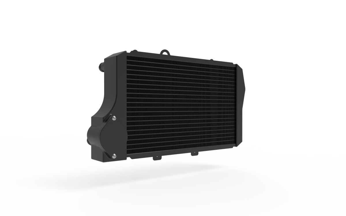 BMW K-Series aluminum racing radiator – Powerbrick Performance